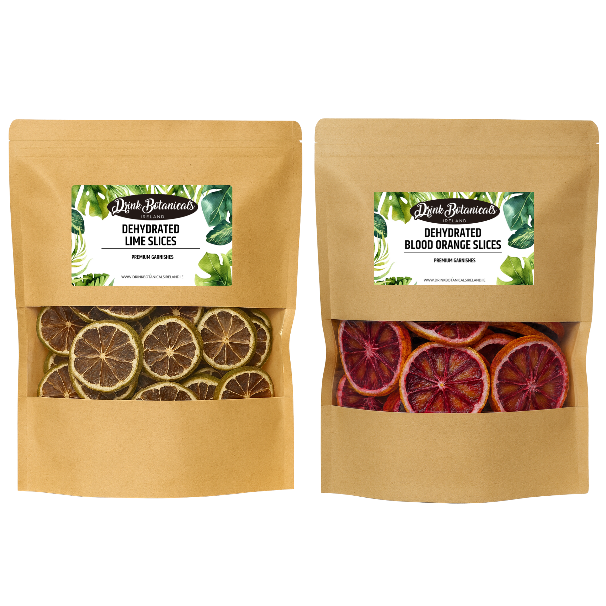 Dehydrated Lime Slices (100G) & Blood Orange Slices (100G) Combo Pack ...